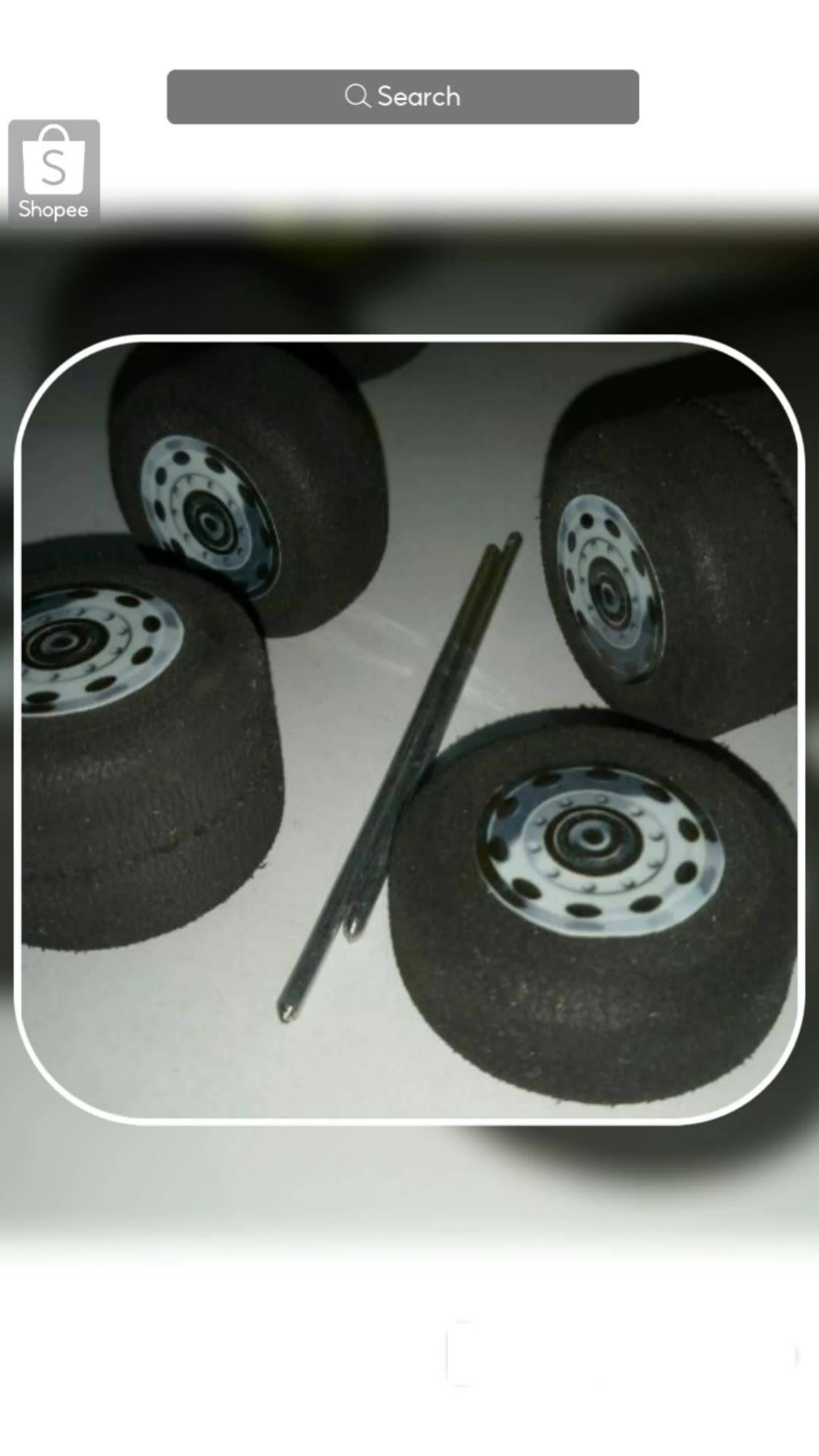 Setelan Roda Miniatur Truk dan Bus DM 4,5cm dengan Truk Oleng ( Komplit ...