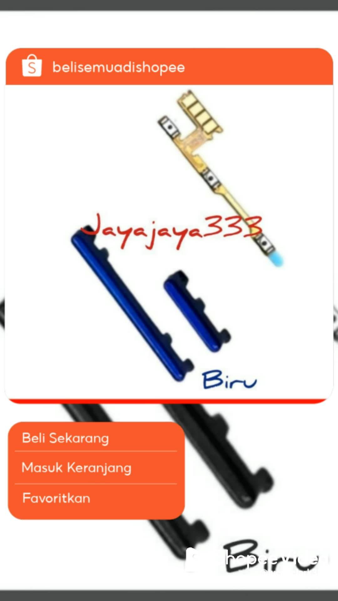 Original Full Set Tombol for Redmi Note 8 with Flex On/Off Volume ...