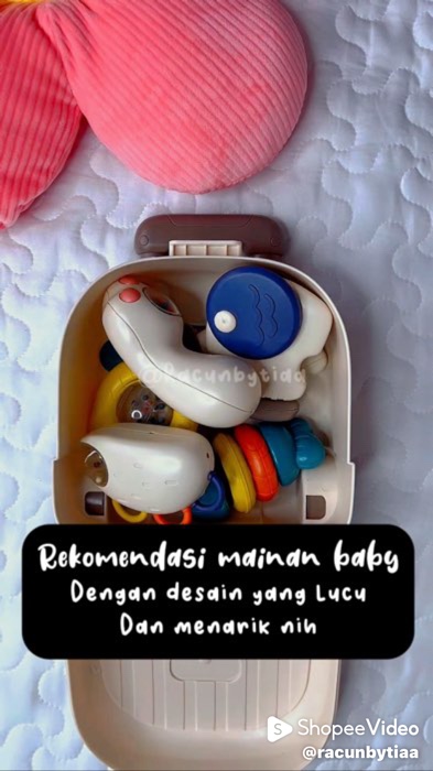 Mainan baby yang menarik dan banyak kegunaannya nih | Shopee Video ...