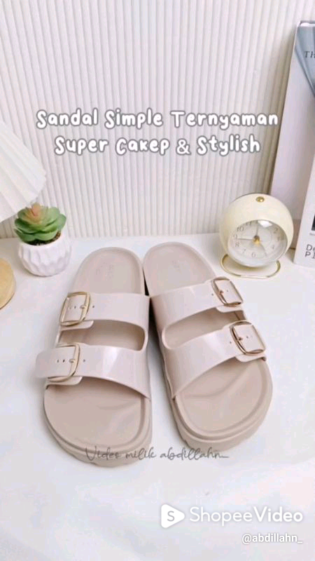 Sandal simple ternyaman | Shopee Video Indonesia