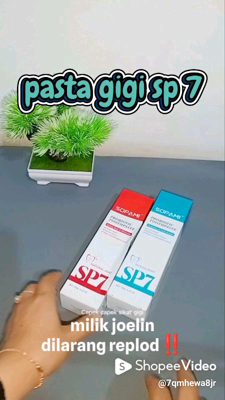 pasta gigi sp 7 dari sopami | Shopee Video Indonesia