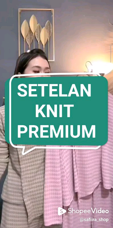 Setelan knit premium🔥 | Shopee Video Indonesia