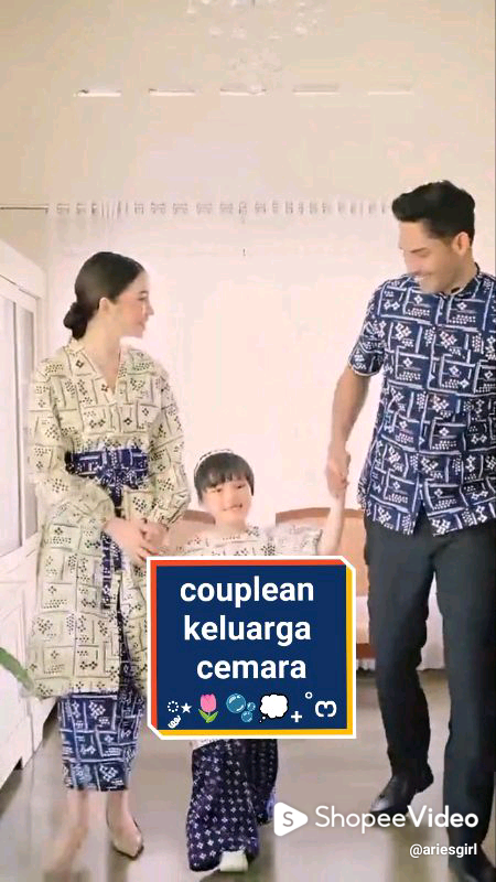 impian semua orangg yaa couplean family cemara nan harmonis 🍒💋🫧💗 | Shopee Video Indonesia