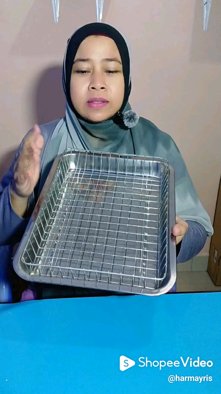 butuh wadah peniris gorengan? yuk cek produk ini! | Shopee Video Indonesia