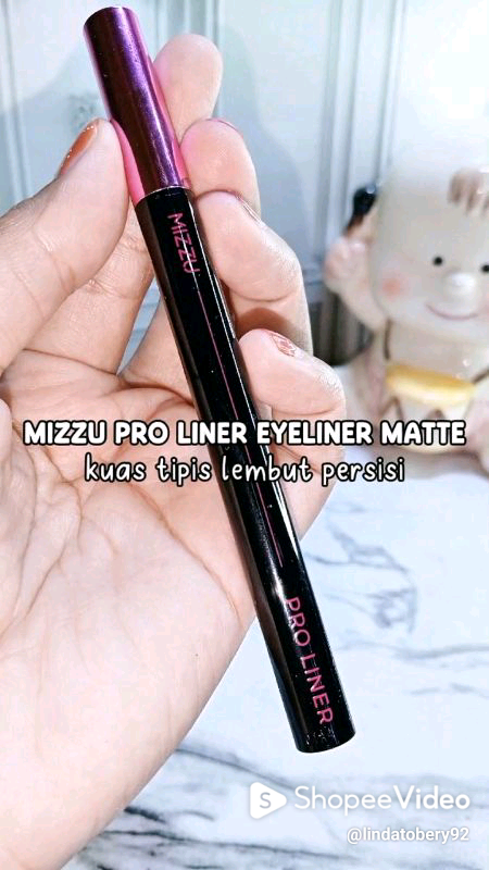 mizzu pro liner eyeliner matte | Shopee Video Indonesia