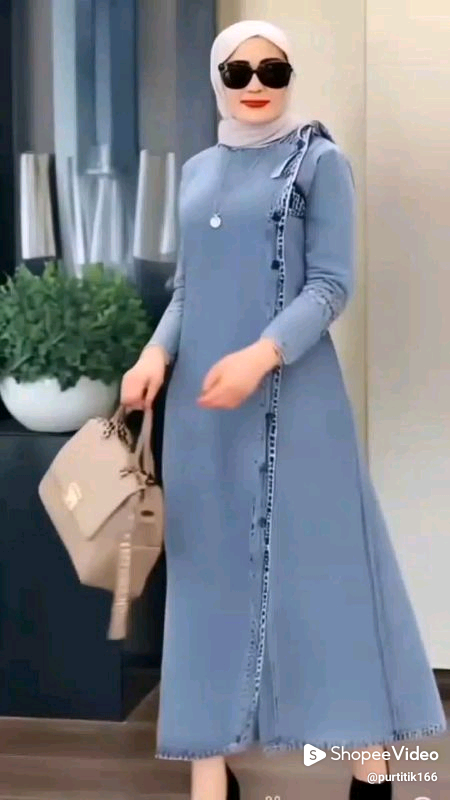 Midi Dress Syafina | Shopee Video Indonesia