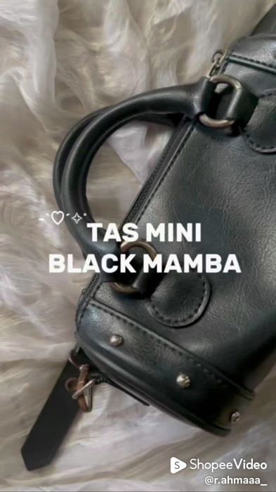 Tas cewe mamba🖤🩶 | Shopee Video Indonesia