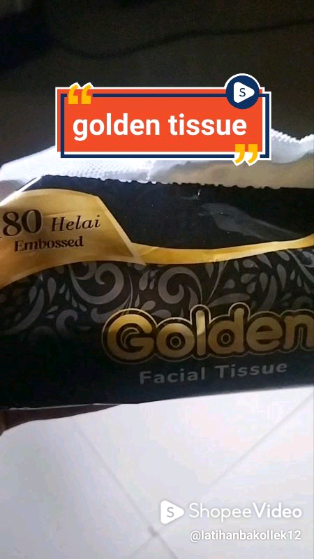 golden tisu | Shopee Video Indonesia