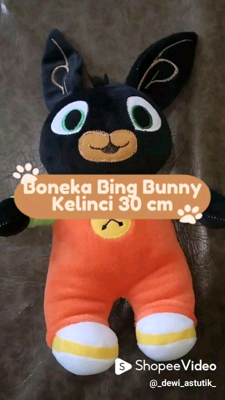 Boneka Bing Bunny Kelinci 30 cm | Shopee Video Indonesia