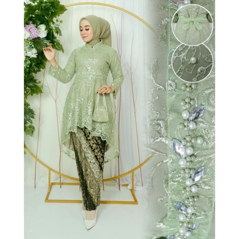 4 Inspirasi Model Kebaya Simple Modern untuk Pesta Yang Sedang Trend ...